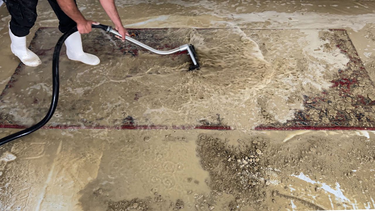 Horrible Dirty Carpet Cleaning Satisfying Rug Cleaning ASMR ...