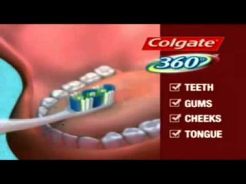 Colgate 360 Tooth Brush Ad - YouTube