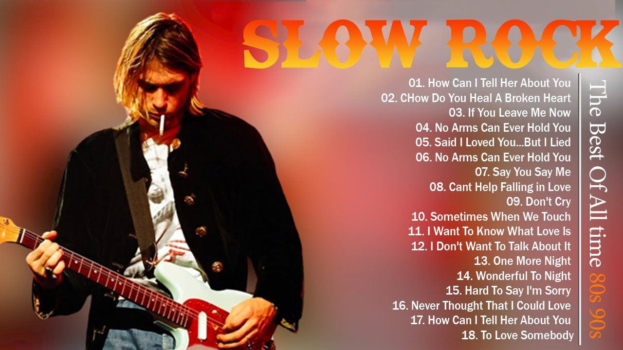 The Best Slow Rock Ballads Songs 🎸 Bon Jovi, Aerosmith, Scorpions ...
