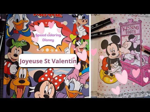 Coloriages Disney Saint Valentin