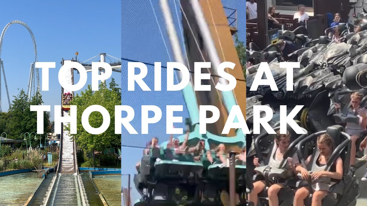 Top rides at Thorpe park. - YouTube
