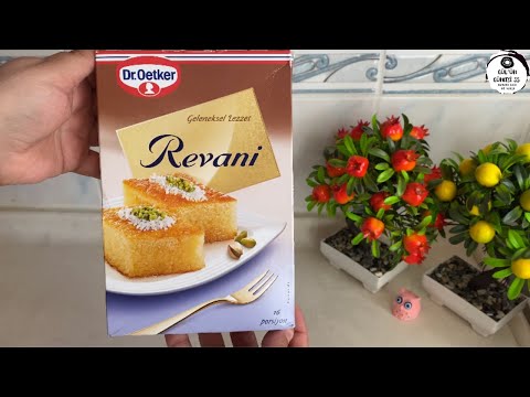 Revani/Dr.Oetker Geleneksel Lezzet Revani denedik/beğendik/Ramazan tatlısı hem pratik hem lezzetli💯