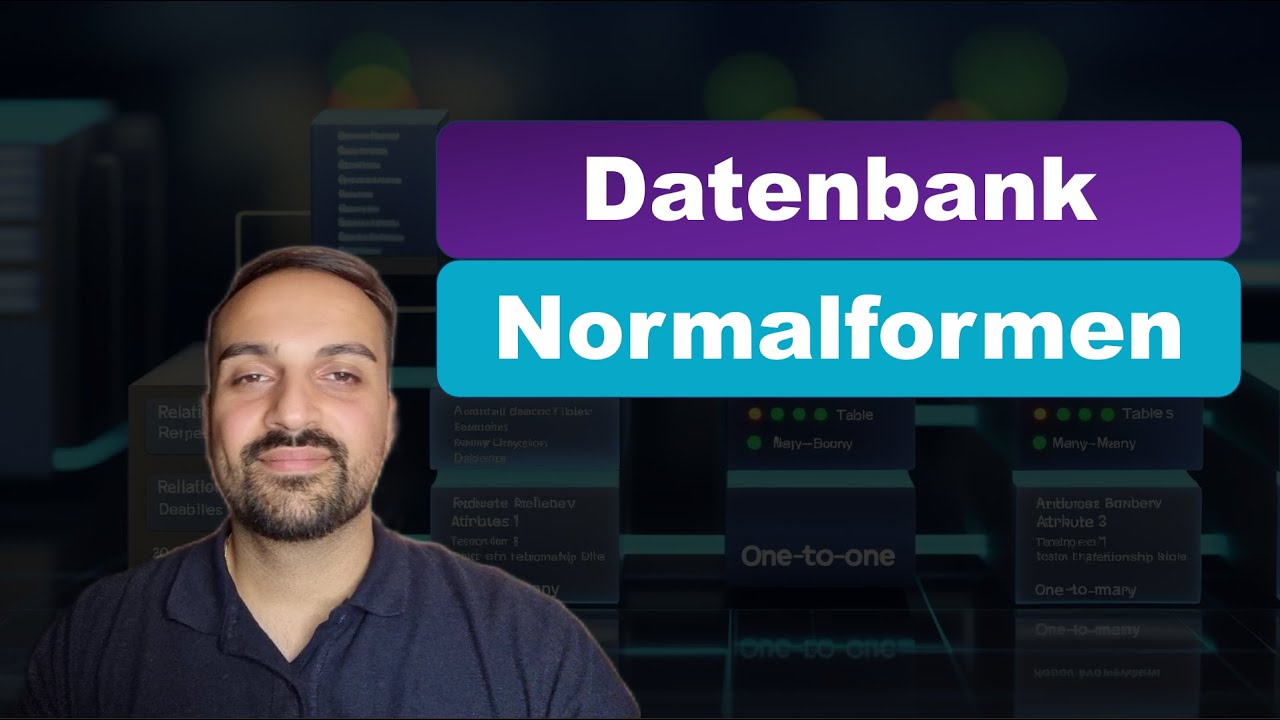 Normalformen in Datenbanken einfach erklärt (1. - 3. Normalform ...
