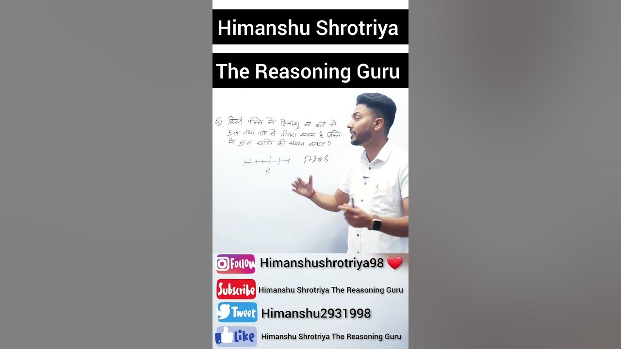 Ranking Reasoning Short Trick By Himanshu Sirshort Shorts Reasoning Reasoningshorts