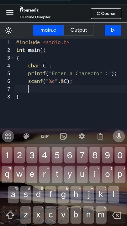 how to write a C program that prints ASCII values effortlessly. #ProgramShort #ASCIIinC # ...