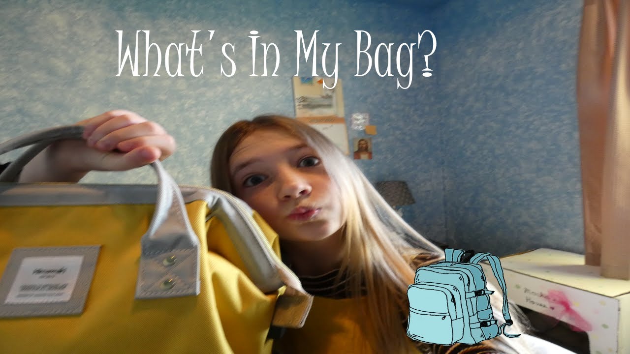What's In My School Backpack! - YouTube