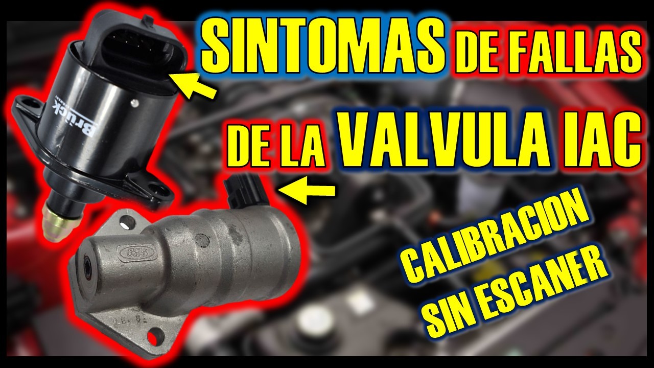 Valvula IAC Sintoma de fallas y solucion - POR QUE EL AUTO SE ACELERA, SE APAGA SOLUCION - YouTube