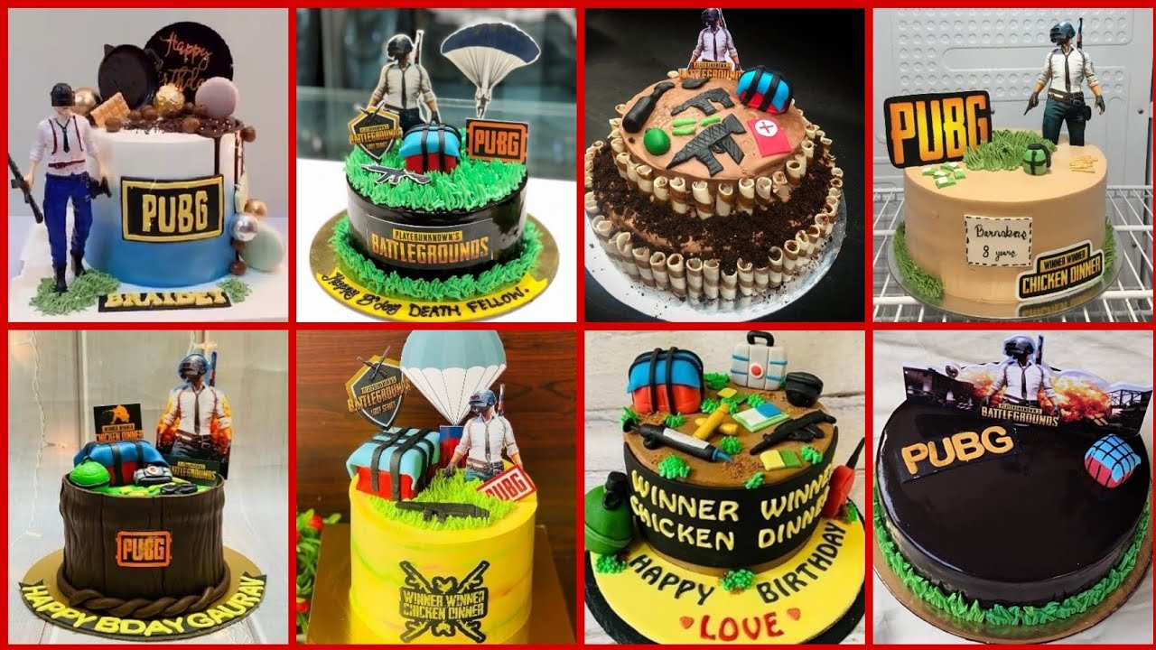 Pubg Theme Birthday Cake Decoration Ideas 2021/Pubg Theme Cake/Cake ...