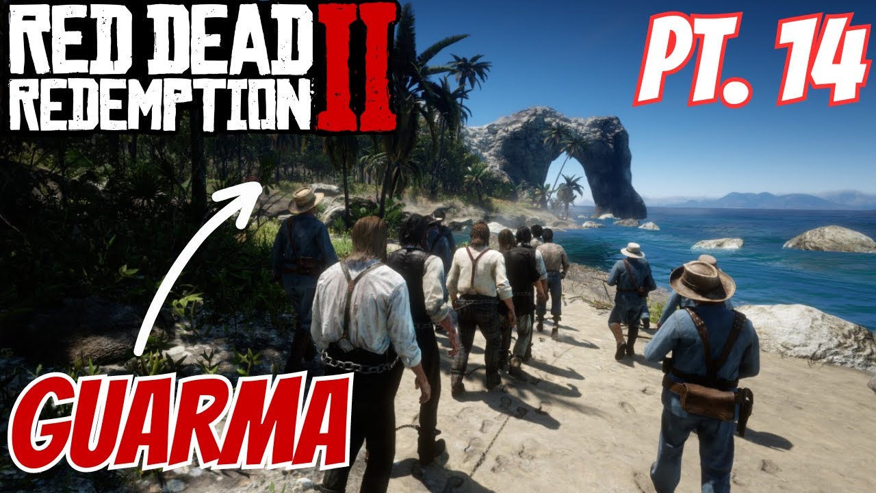 Red Dead Redemption 2 Replay Pt. 14 | Escaping the ISLAND of GUARMA ...