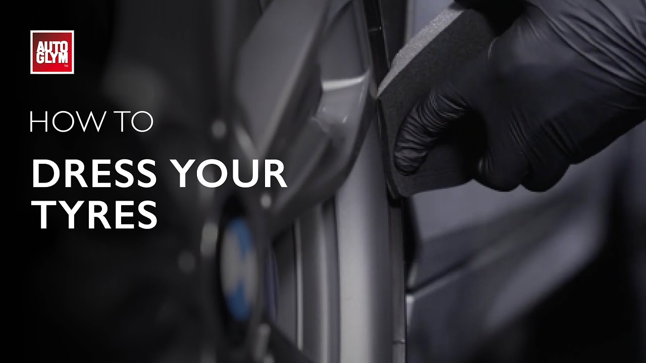 How to dress your tyres - YouTube