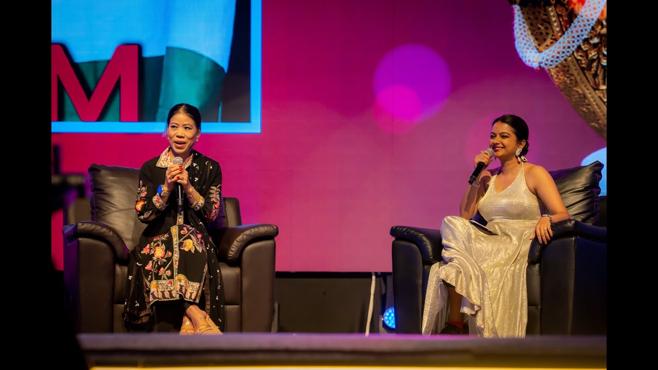 MONICA MURTHY'S RENDEVOUS WITH MARY KOM FOR SBI LIFE IN PATTAYA - YouTube