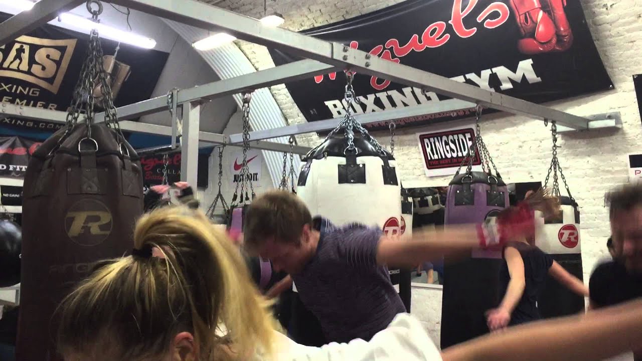 Miguel's Boxing Gym Boxing Circuit Class - YouTube