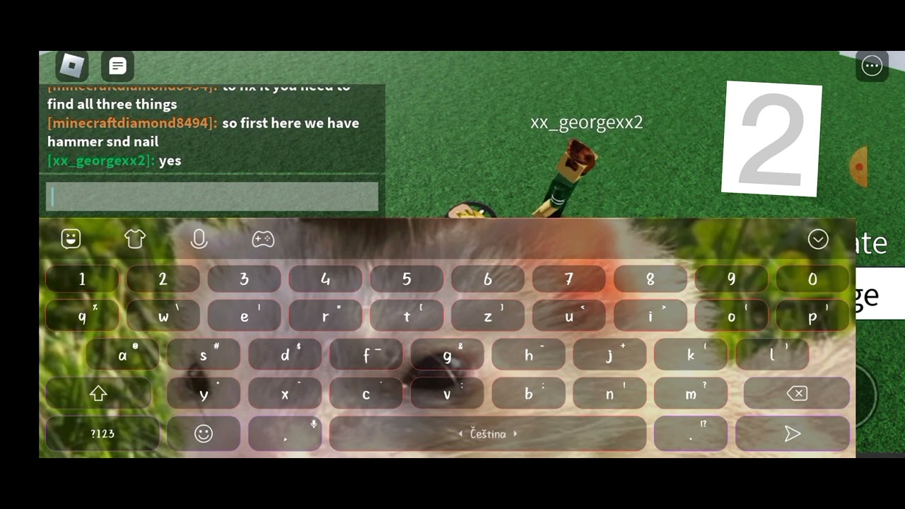 my roblox blockate game tutorial with my friend george - YouTube