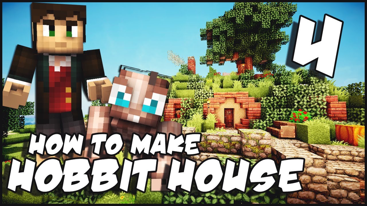 Minecraft: How To Make a Hobbit House - Part 4 + Download - YouTube