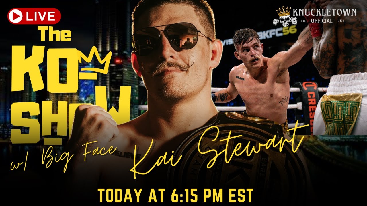 The KO Show with Kai Stewart Bare Knuckle Champ - YouTube