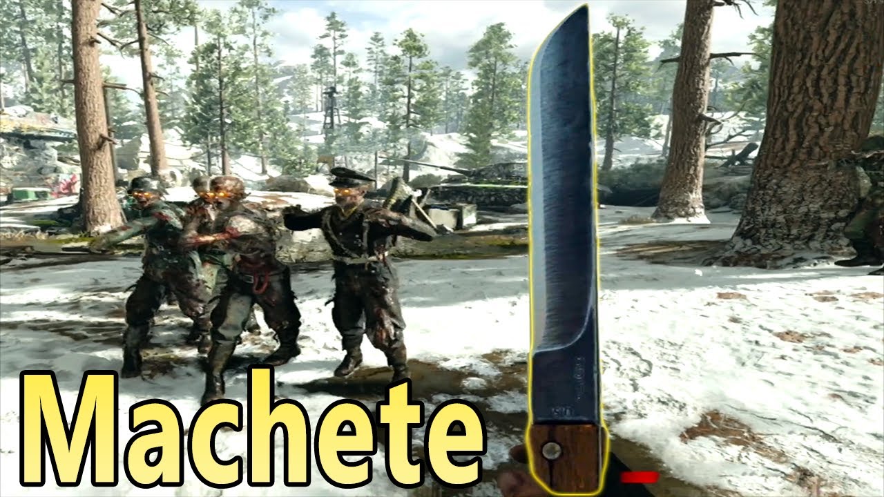 How To Unlock Machete | Machete Challenge Done - Call Of Duty Black Ops ...