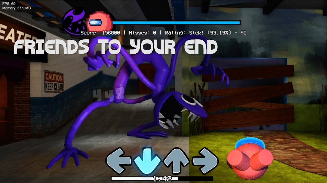 FNF Rainbow Friends vs Impostor Friends To Your End - YouTube