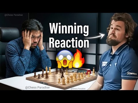 Magnus‘s Reaction Says It All | Magnus Carlsen vs Hikaru Nakamura