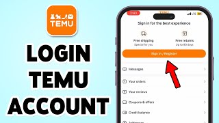 Temu Login How To Sign In To My Free Temu Account On The Online Site Or ...