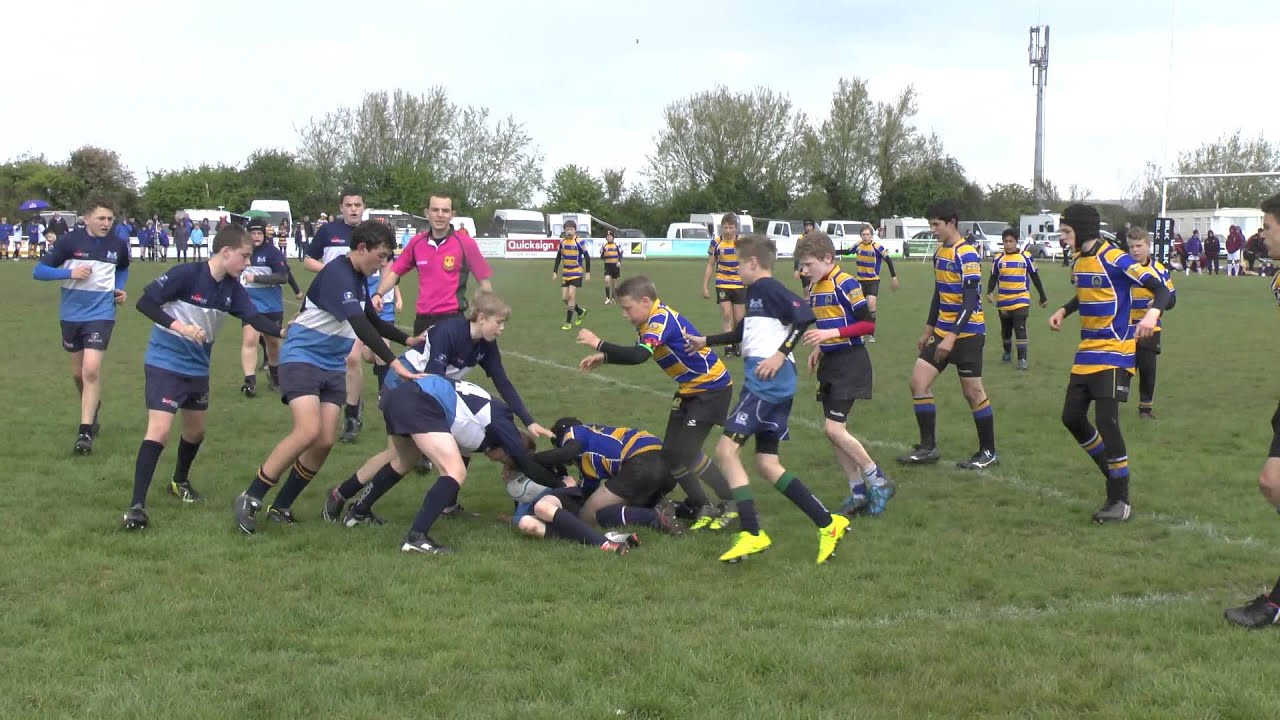U13 XV Old Ruts Tour Plate Final vs Redingensians - YouTube