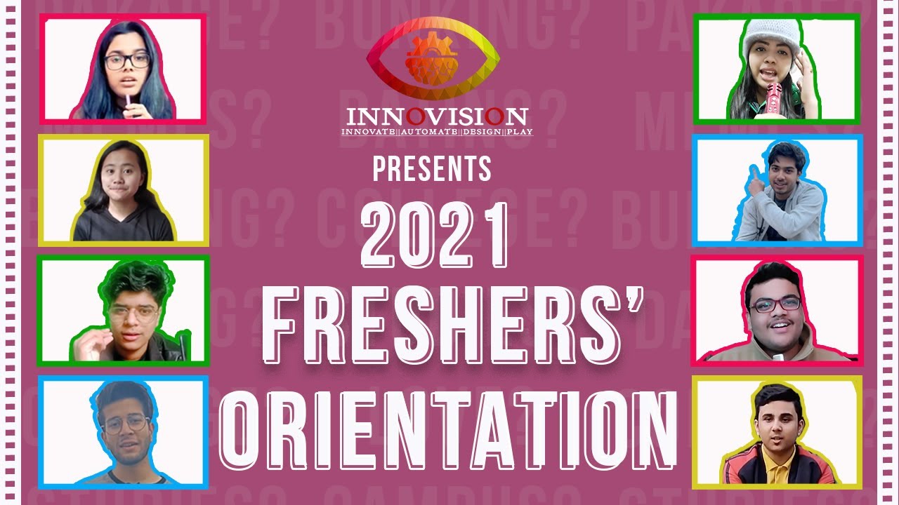 2021 FRESHERS ORIENTATION - YouTube