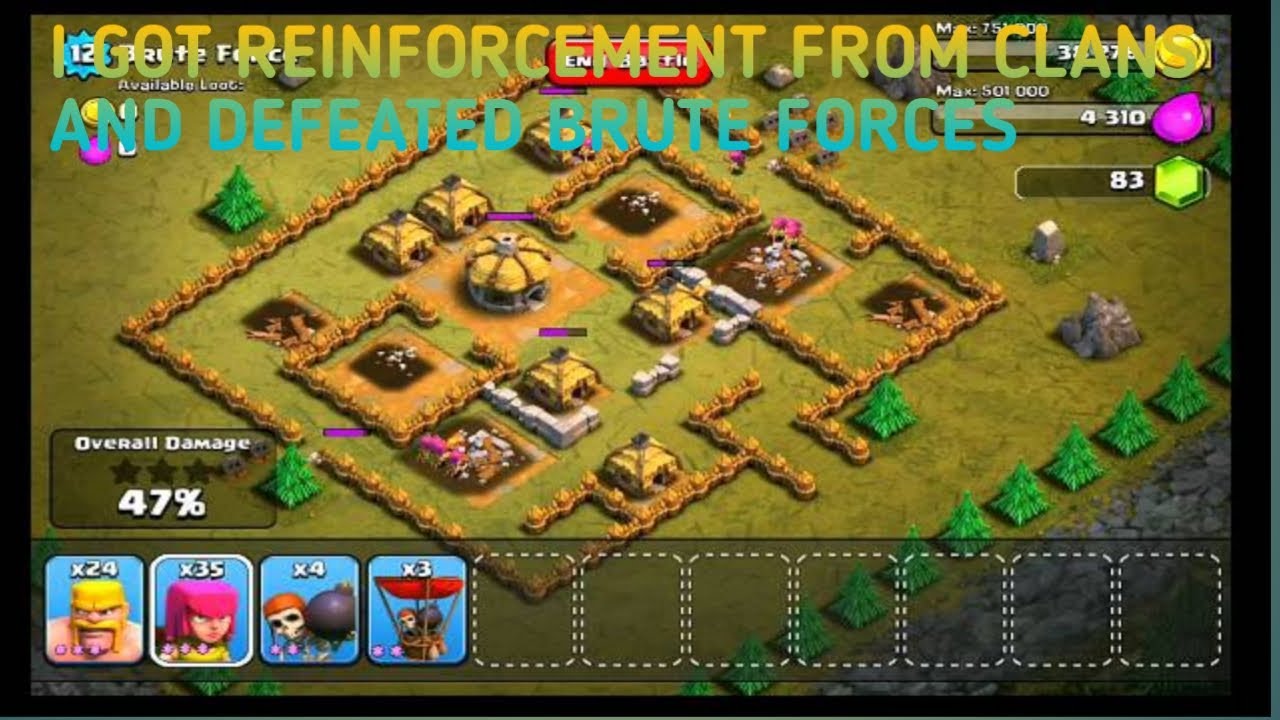 I GOT REINFORCEMENT FROM MY TEAM CLASHERS - YouTube