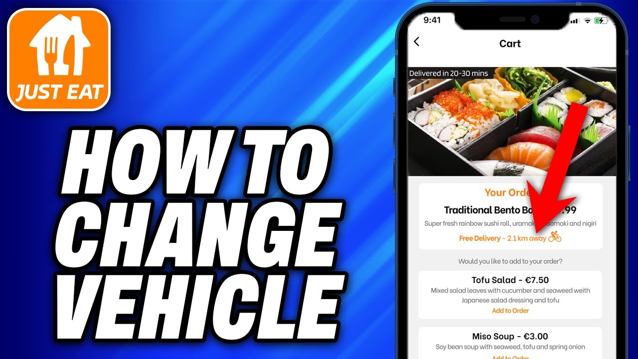 How To Change Vehicle on Just Eat - Easy Fix - YouTube