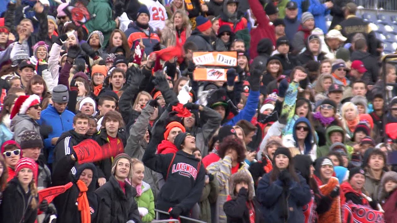 High School Football Fans Lakewood High School Tigers - YouTube