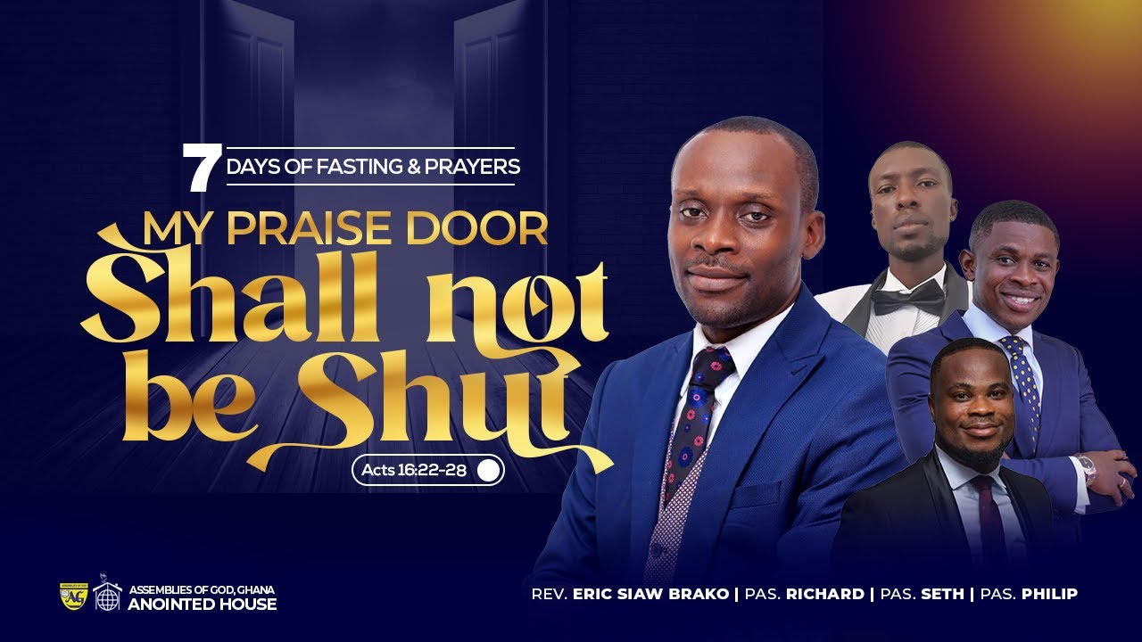 REVIVAL DAY 5 - MY PRAISE DOOR SHALL NOT BE SHUT || 27-06-2024 - YouTube