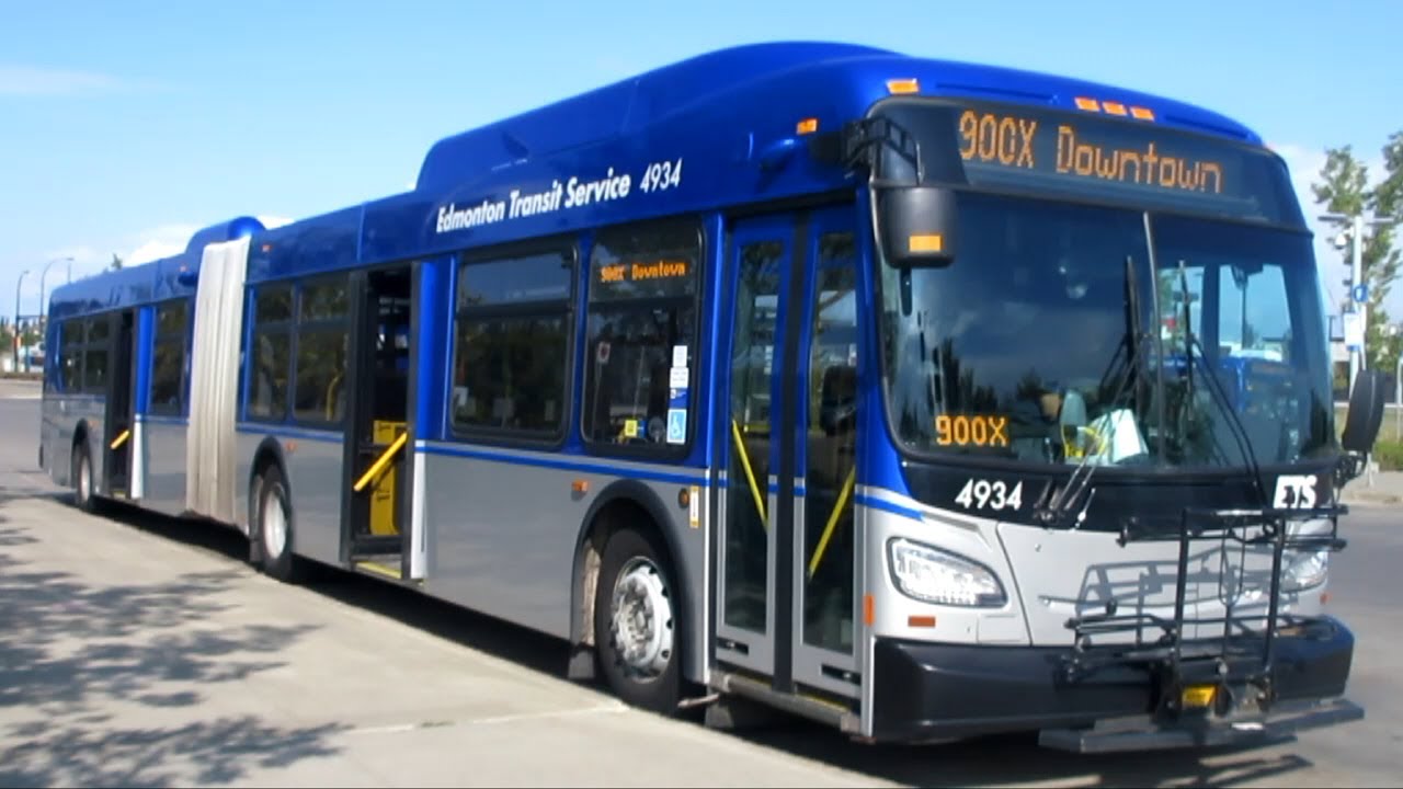 Edmonton Transit Service 2019 New Flyer XD60 - 4934 - YouTube