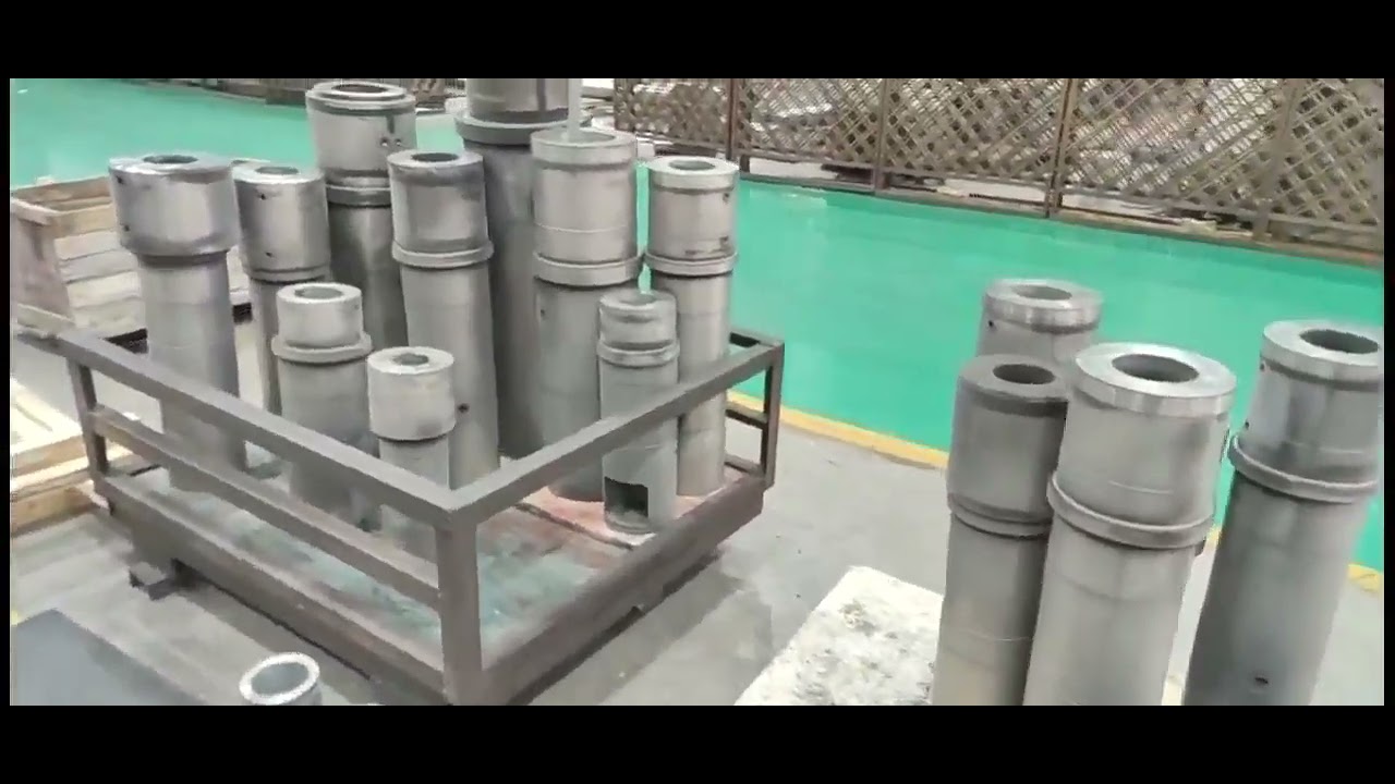 Die casting machine parts--shot sleeve - YouTube