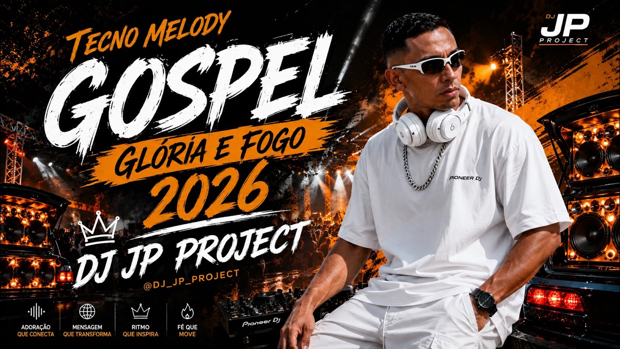 Tecno Melody Gospel - Glória e Fogo 2026 @DJ_JP_PROJECT - YouTube