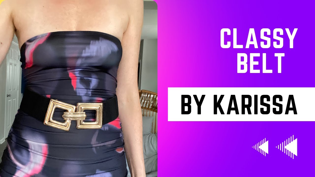 Classy Belts for Dresses - YouTube