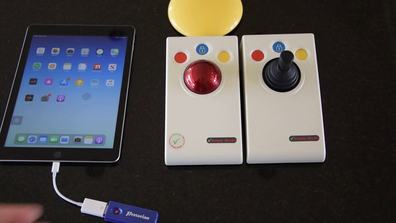 Assistive Touch USB Mouse SimplyWorks - YouTube