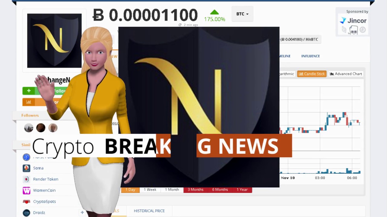 Cryptocurrency ExchangeN $EXN Climbed 175% In the Last Day - YouTube