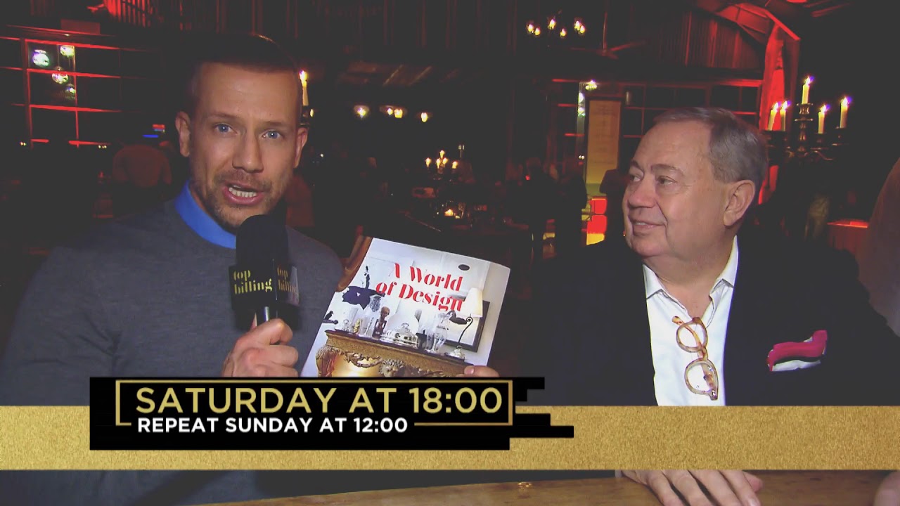 Top Billing features the launch of Stephen Falcke's new book ‘A World ...