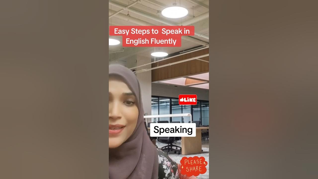 Easy English..Steps to learn English fast - YouTube