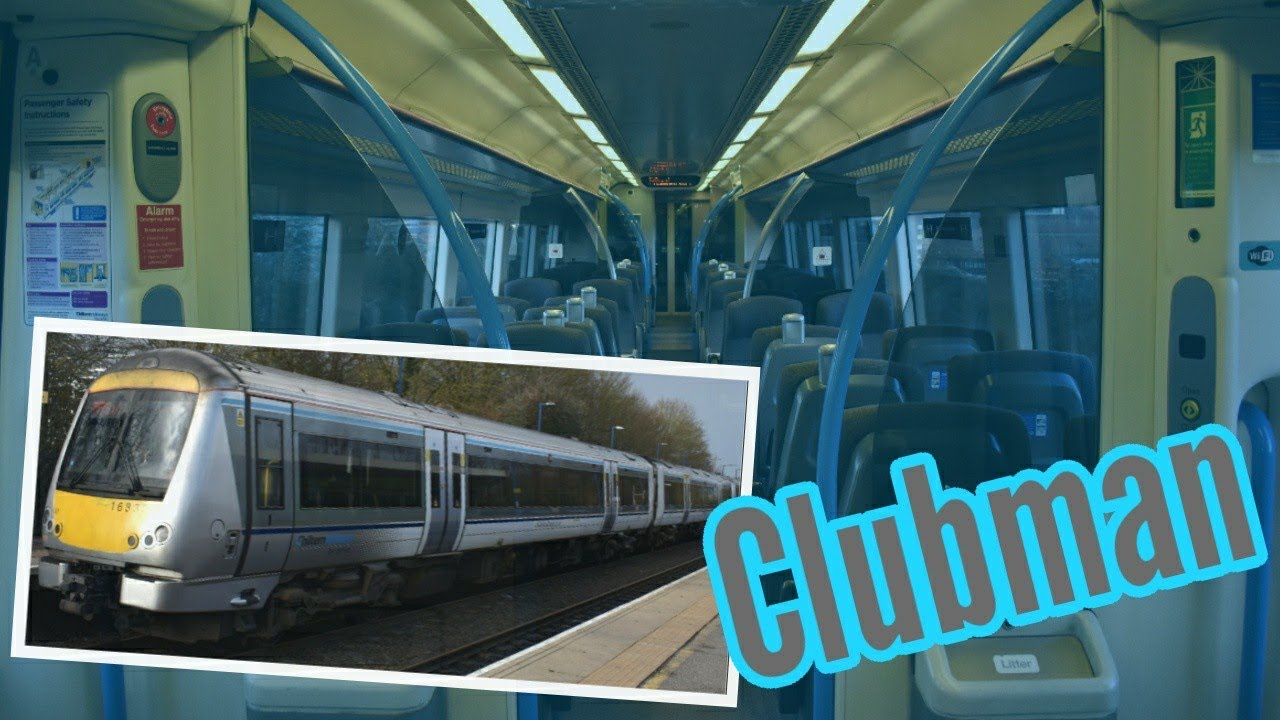 Chiltern Railways 168 Clubman | Interior/Walkthrough | Standard Class ...