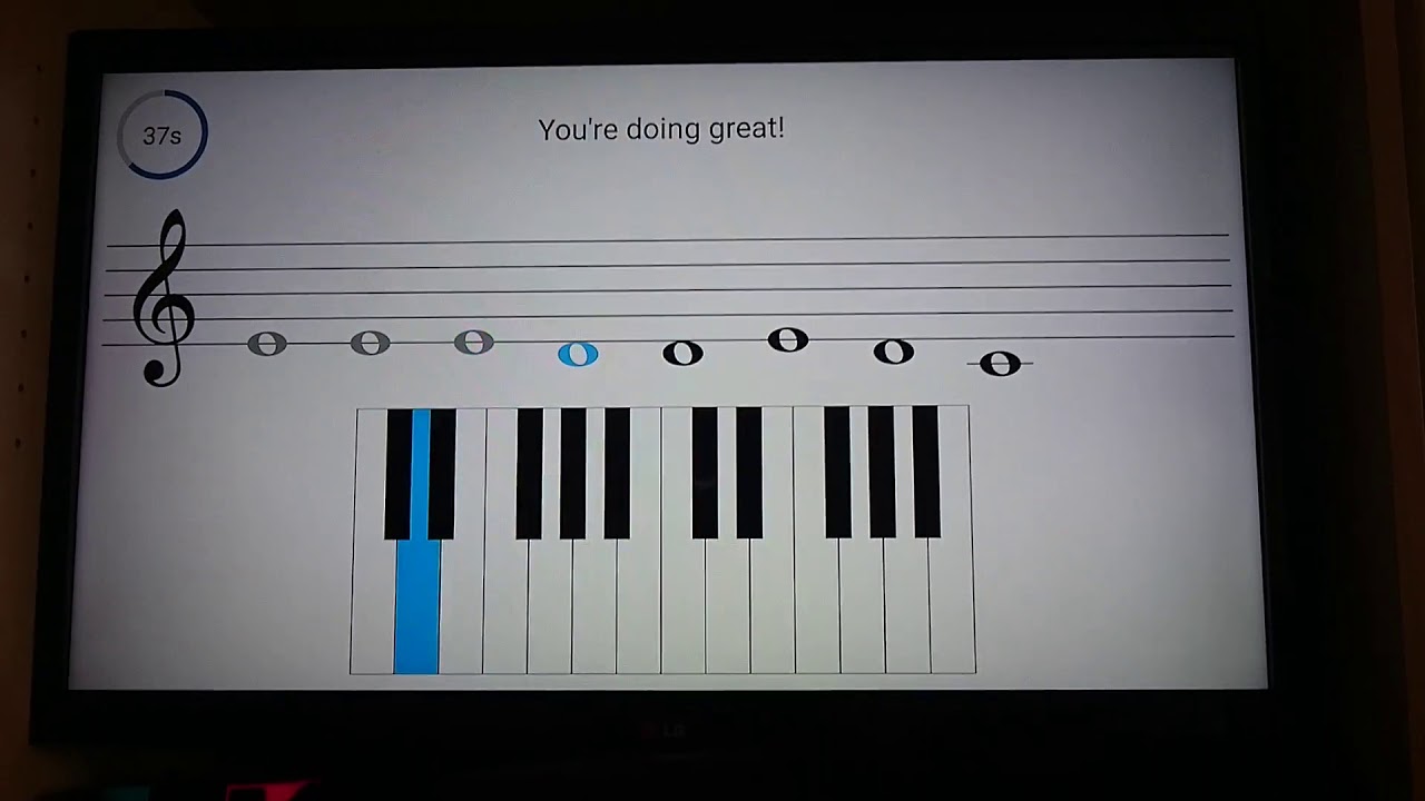 Piano Hero Game Using Android Things - YouTube