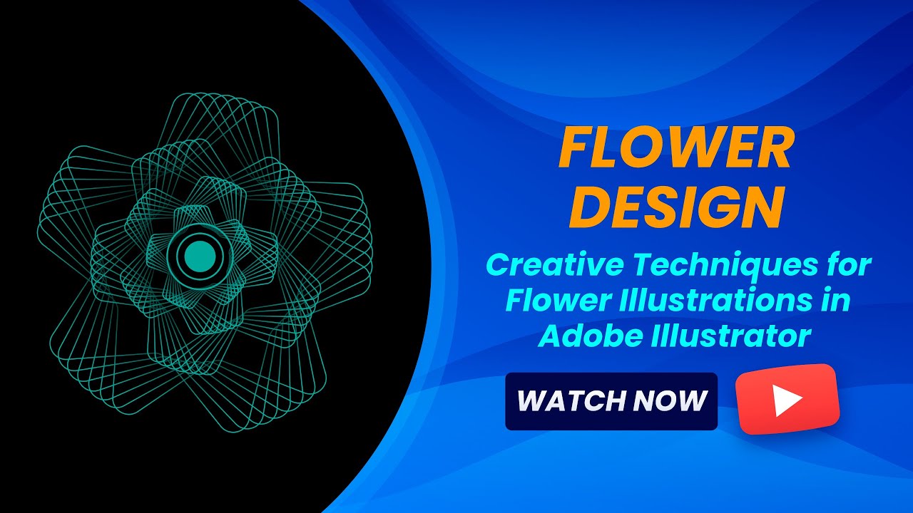 Flower Design in Illustrator | Mastering Floral Vector Art - YouTube