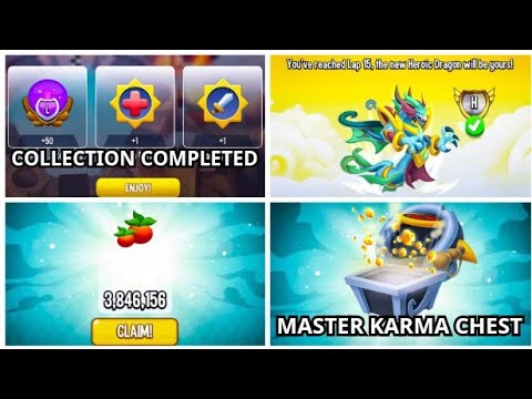 REACHED LAP 15! COLLECTION COMPLETED | High Master Karma Chest in ...