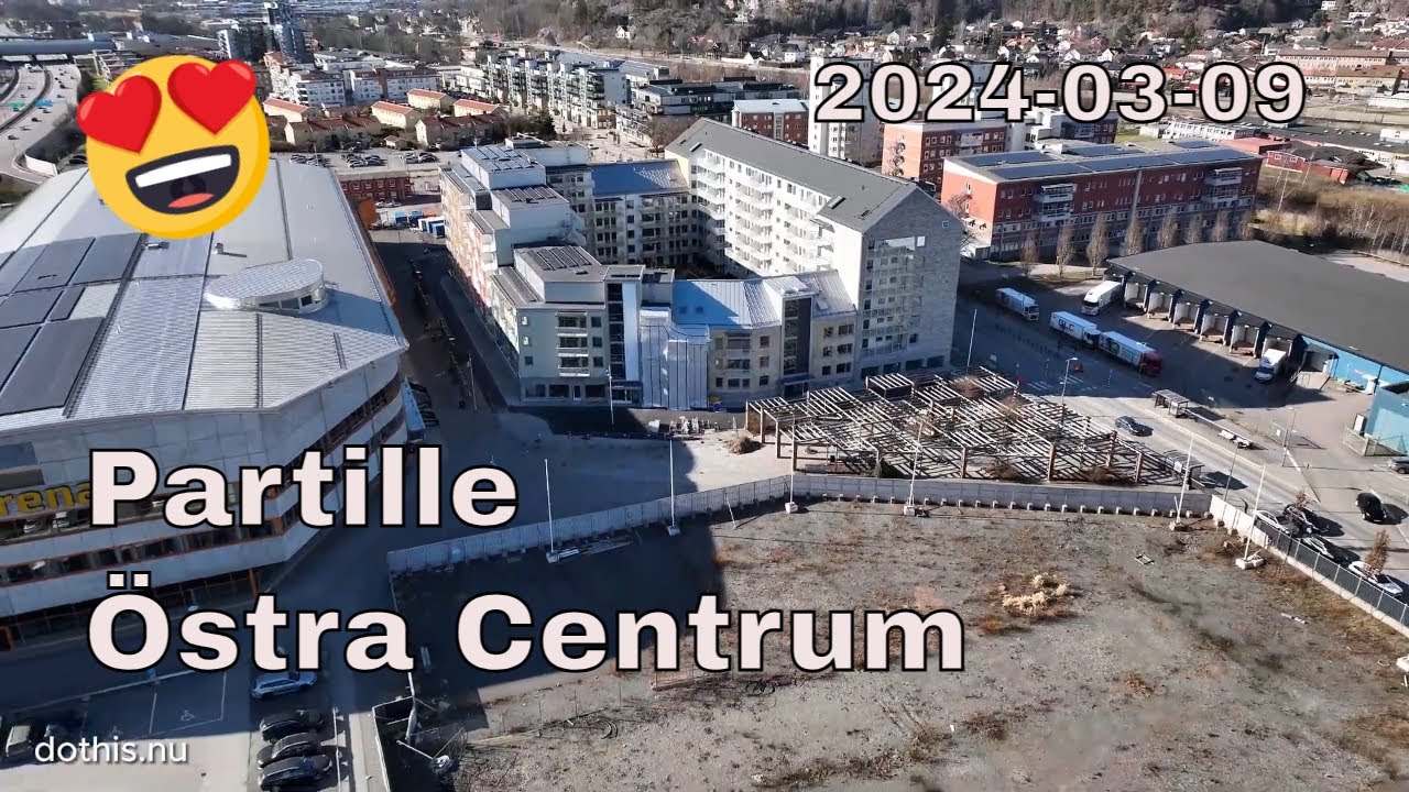 Partille Östra Centrum 240309 - YouTube