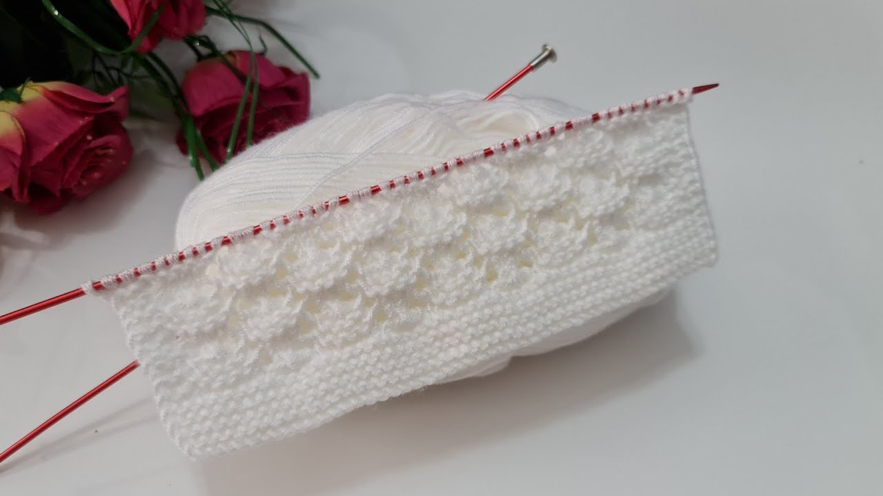 İki şiş örgü & Kolay yelek hırka battaniye örgü modelleri - YouTube