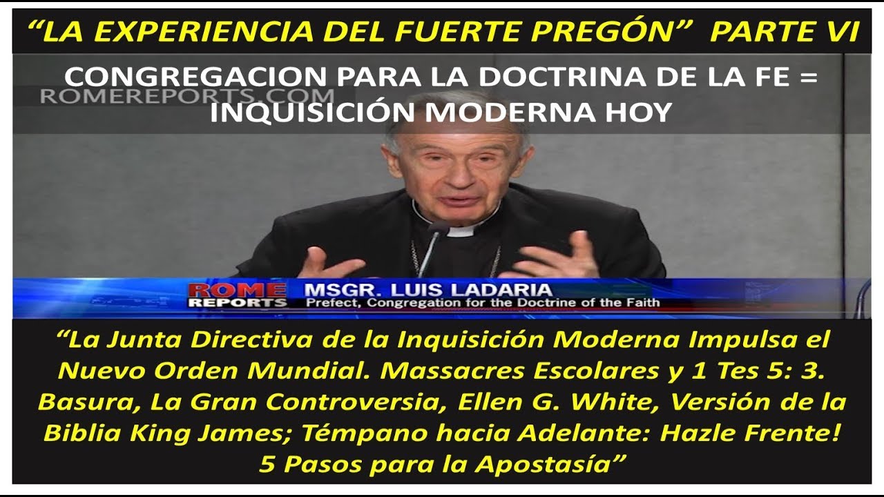 LA EXPERIENCIA DEL FUERTE PREGON PARTE VI MAY 19 18 Pr Andrew Henriques ...