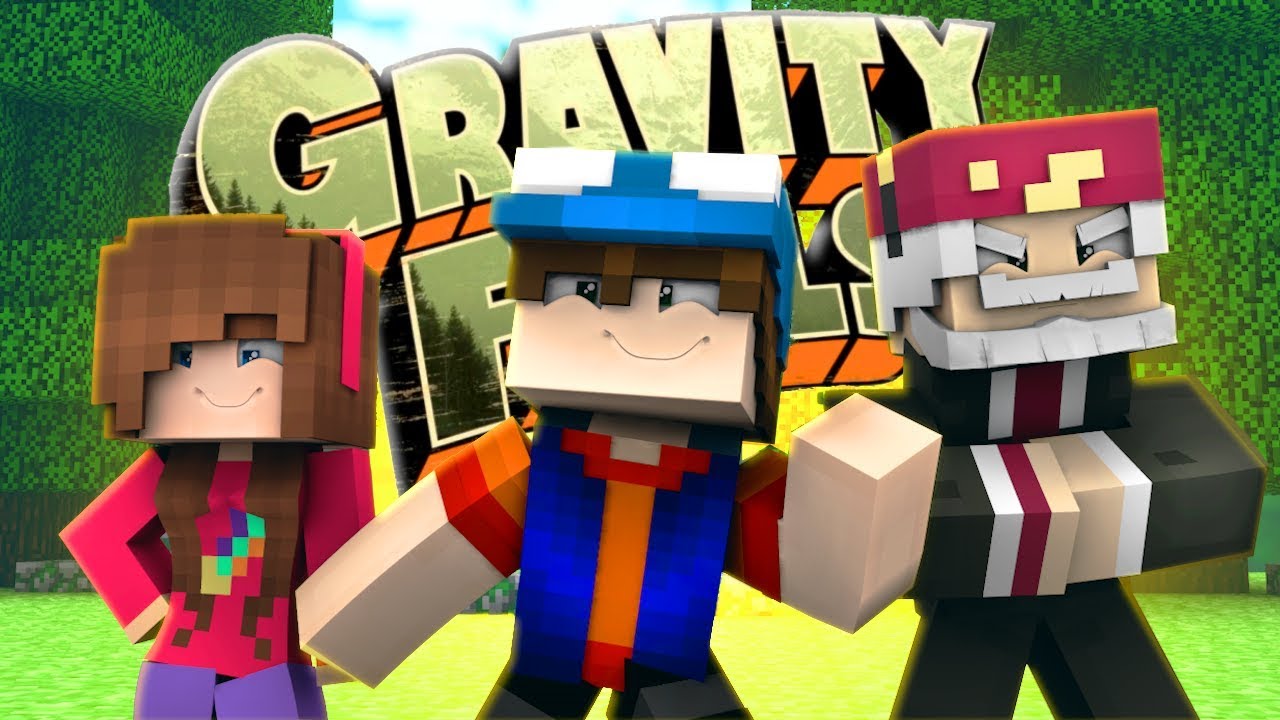 NOVO MOD DO GRAVITY FALLS NO MINECRAFT - YouTube