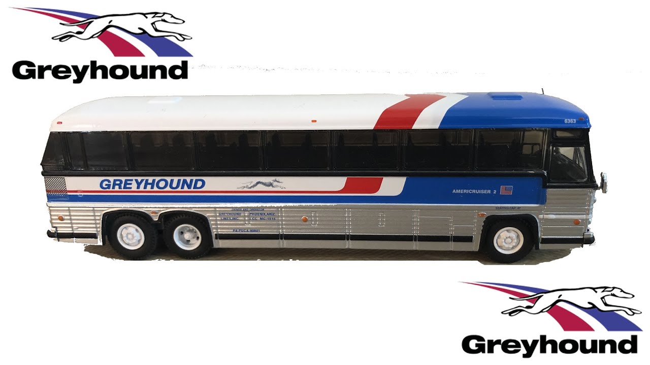 Greyhound (MCI MC-9 Crusader II) - Autobús a Escala - YouTube