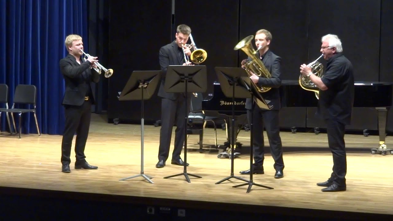 Bach Art of Fugue Contrapunctus 1 Samara Brass - YouTube