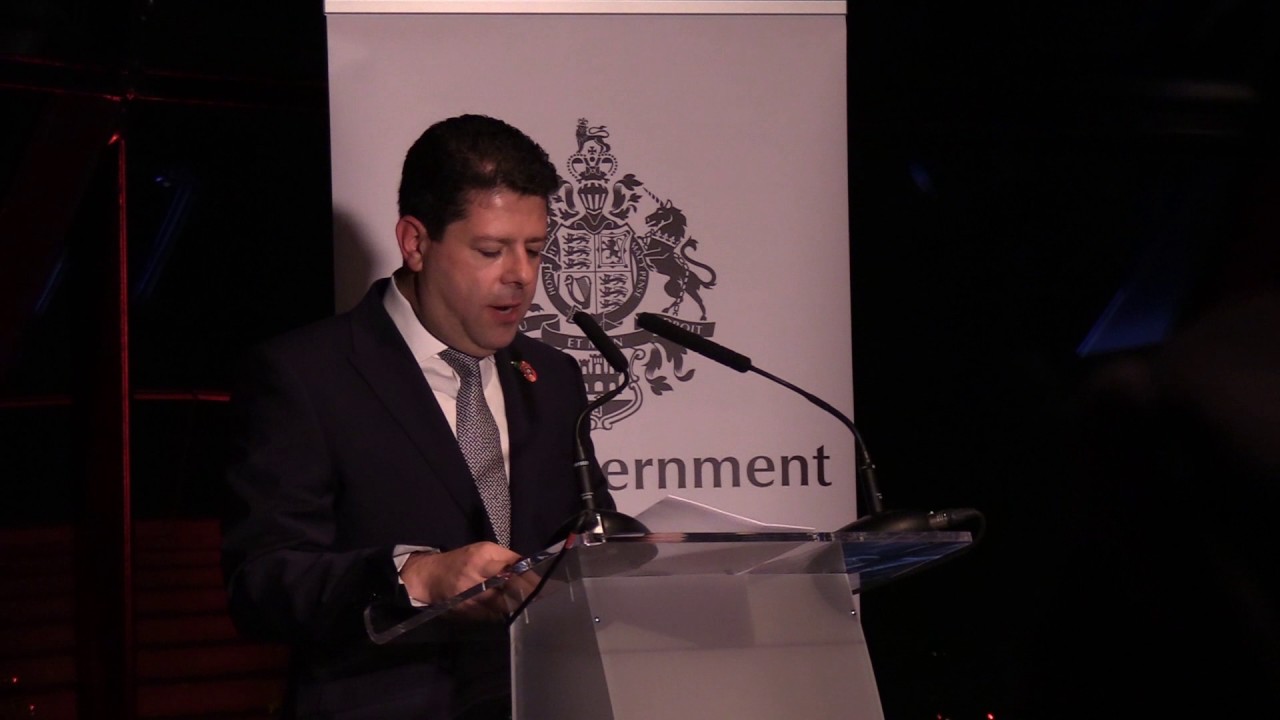 Gibraltar Day in London 2016 - The Chief Minister - YouTube