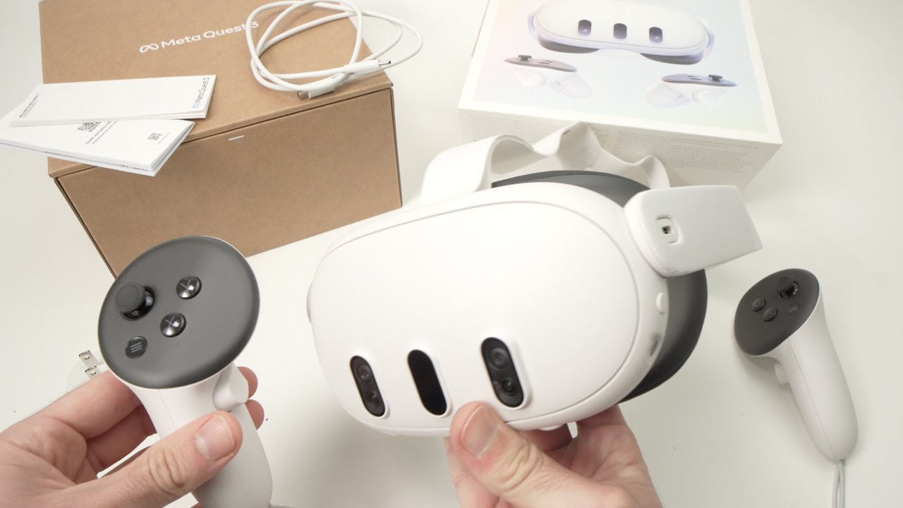 Quick Meta Quest 3 Unboxing - What's Included in the Box? - YouTube