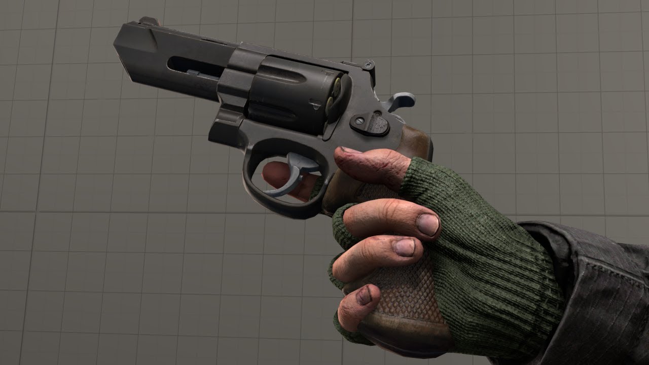 [SFM] First person revolver inspect animation - YouTube